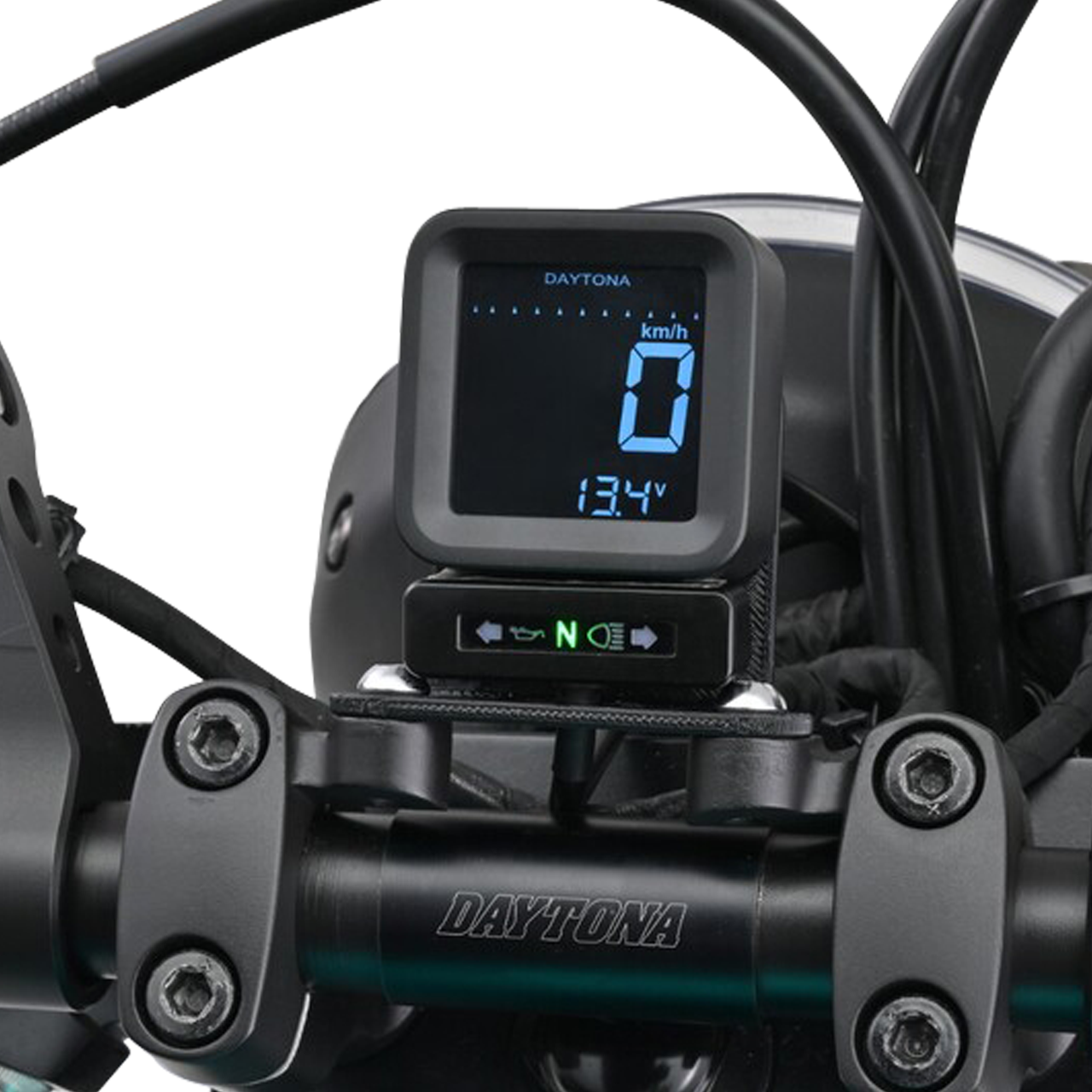 Daytona Cube Digital LCD Speedometer + Tachometer | 24mx