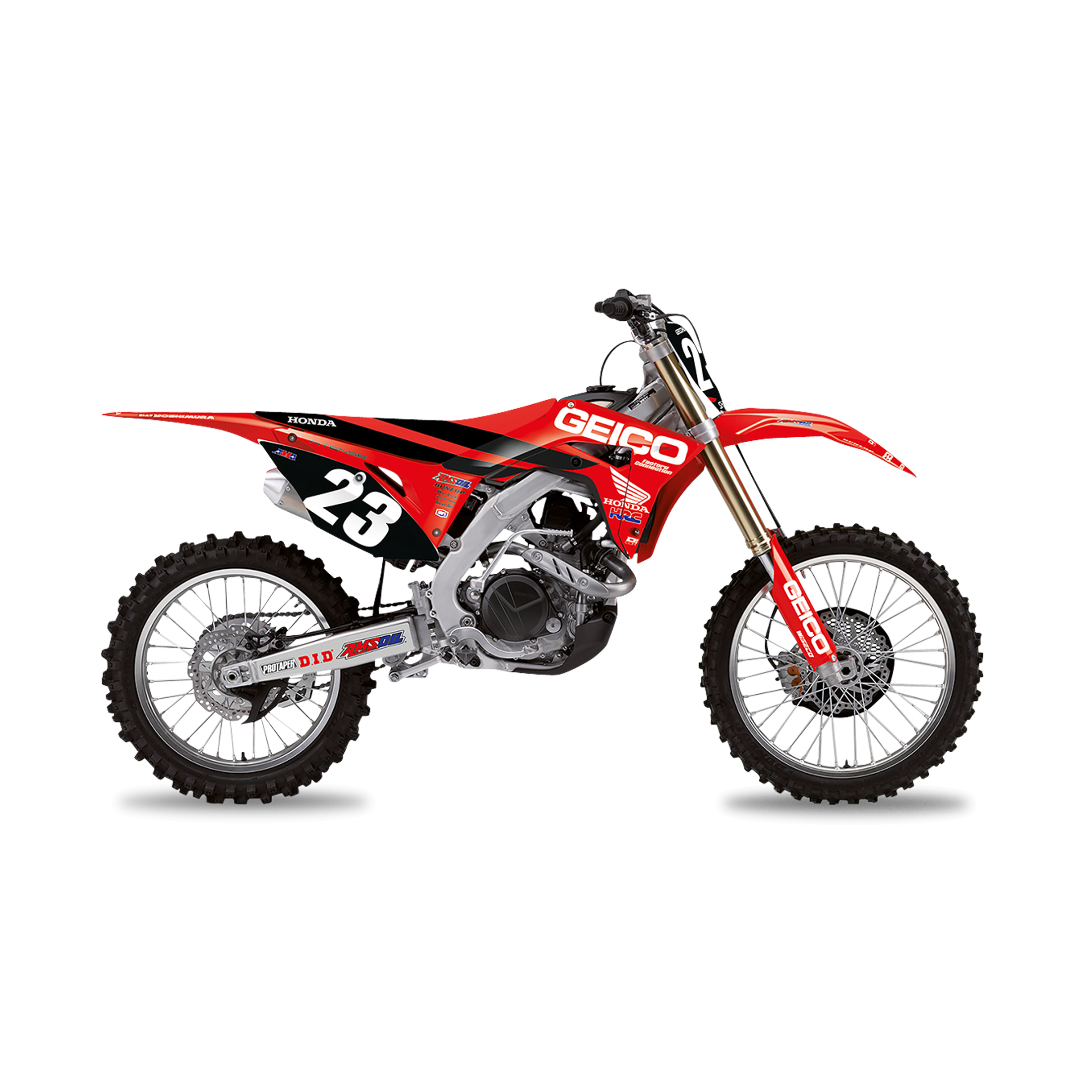 Blackbird Replica Team Geico D'Cor Complete Decal Kit with Seat Cover ...
