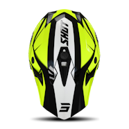 Helmklep Kinderen Shot Pulse Revenge Zwart Neon Geel Nu 20 Besparen