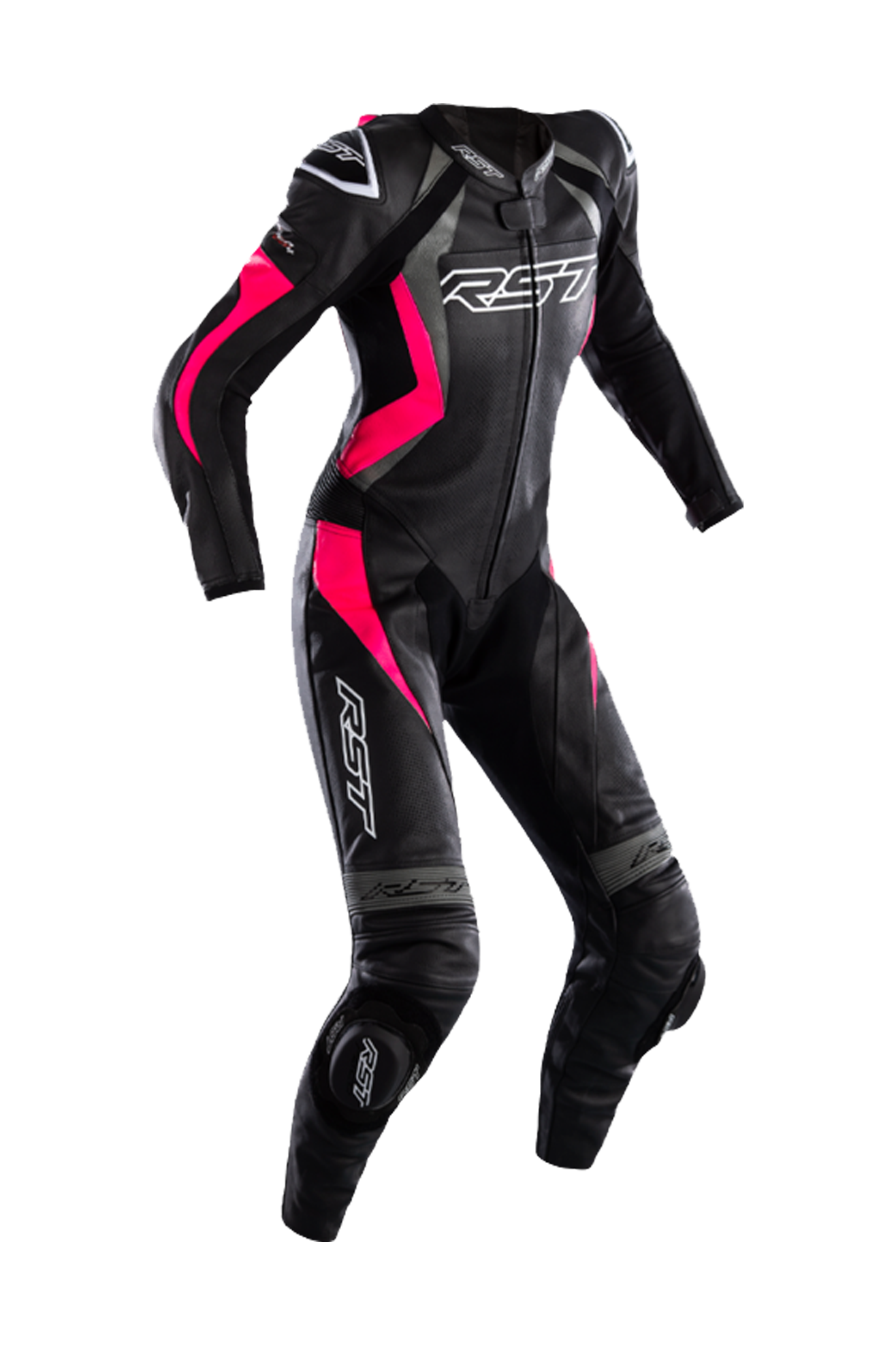 RST Tractech Evo 4 Women's Leather Suit Pink - Get it dirt cheap ...