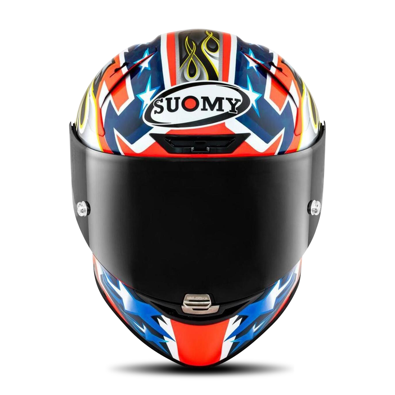 Suomy Helmets SUOMY SPEEDJET Motorcycle Sunvisor Helmet Carbon Fibre