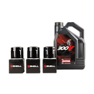 Huile Moteur Synth tique Motul 300v Off Road 4T 4L Pack De 3 Filtres