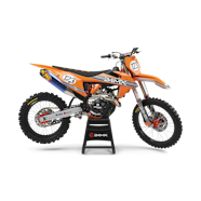 24MX KTM RETRO Complete Decal Kit Number Plate Decals Now 33 